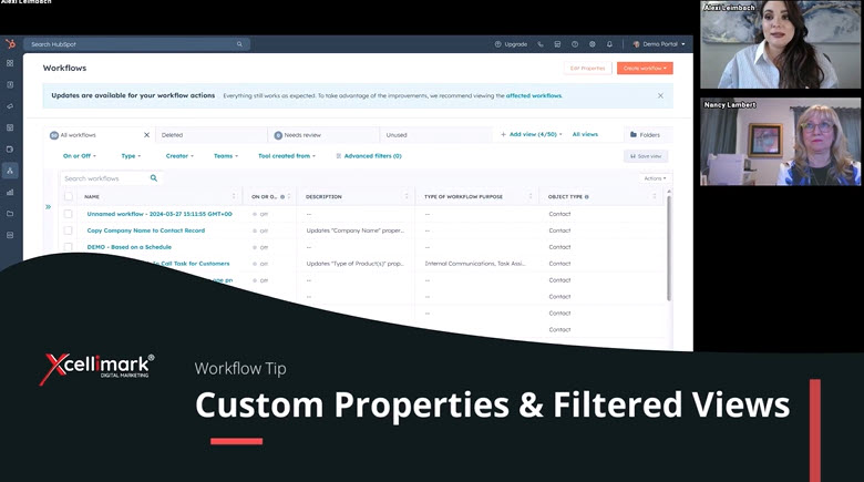 Hubspot Workflow Tip How To Organize And Filter Hubspot Workflows With 1427